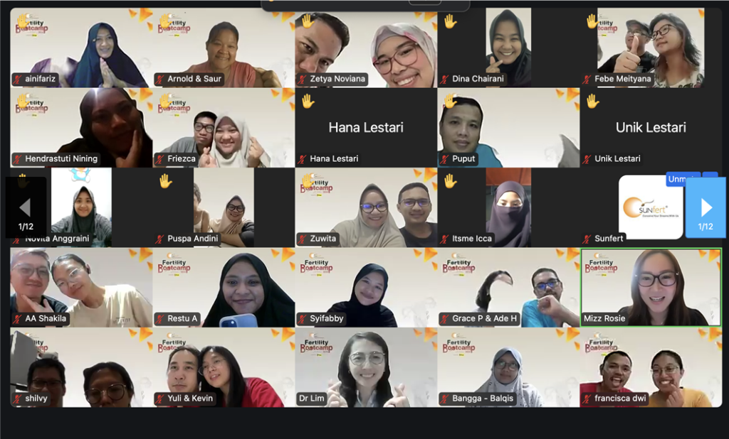 Bootcamp MDG & Sunfert Hari Kedua: “Ketidaksuburan Wanita” bersama dr ...